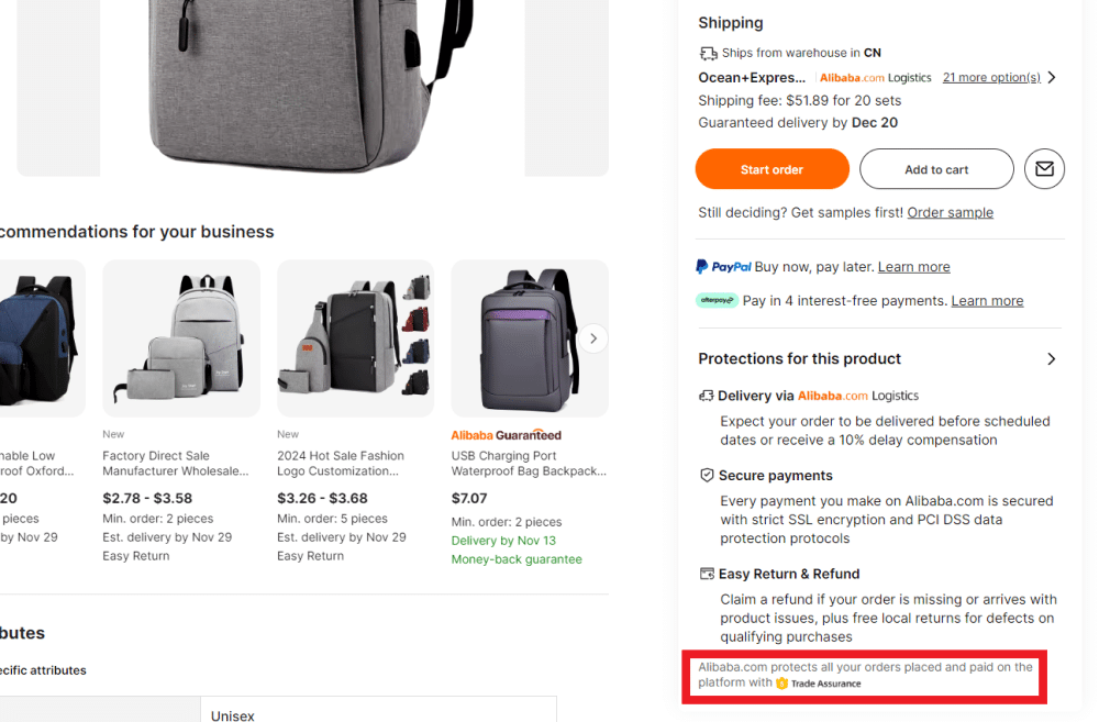 Importing from Alibaba for Personal Use: Recommended Payment Methods ...